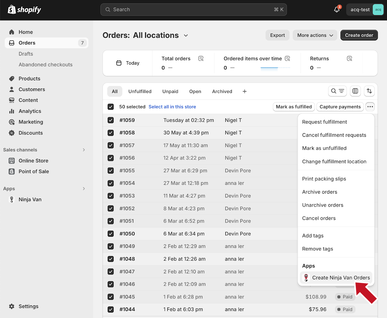 How Do I Fulfil Shopify Orders With Ninja Van? | Ninja Van SG